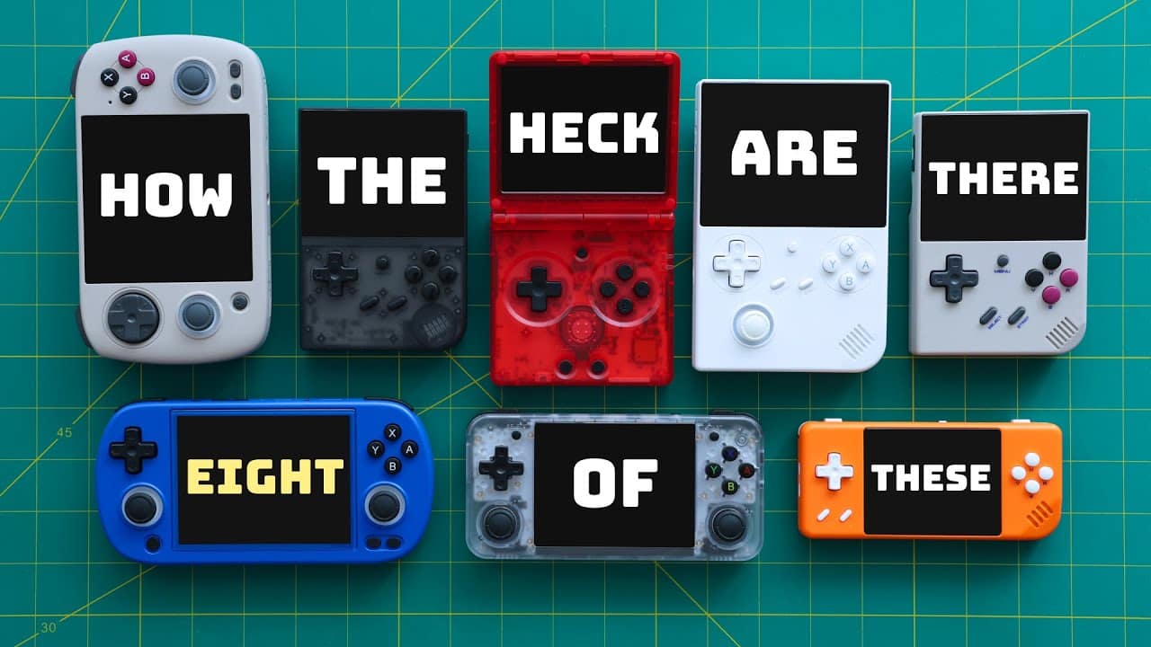 Anbernic RGXX Series Comparison: Which Model Is Right for Your Retro ...